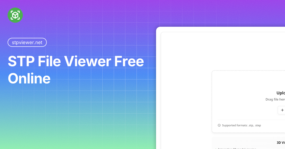 STP File Viewer Free Online
